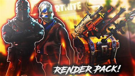 Fortnite Rendergfx Pack Extra Thumbnail Template Youtube