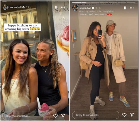 Anna Hall Makes Her Feelings Known With A Heartfelt Note For Her Sister