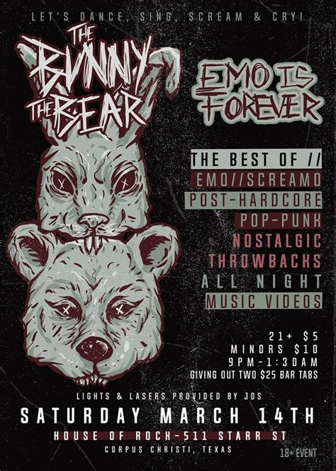 House Of Rock Tonight We Emo Emo Is Forever Featuring Facebook