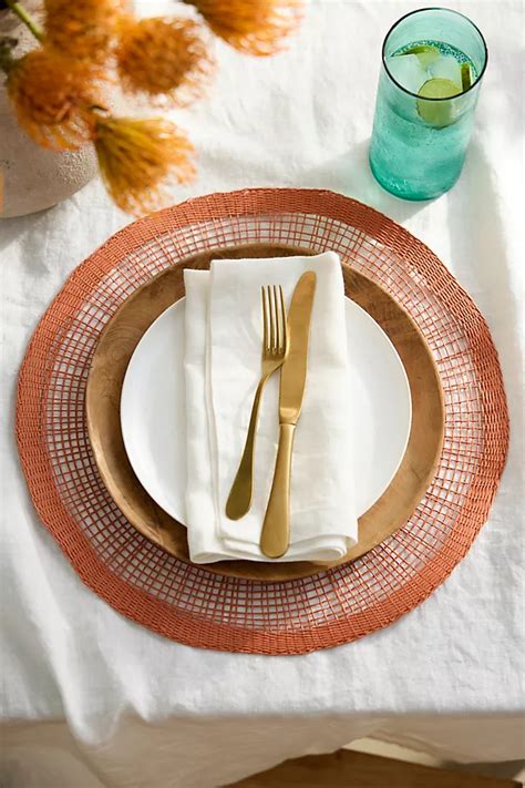 Woven Paper Placemat Anthropologie