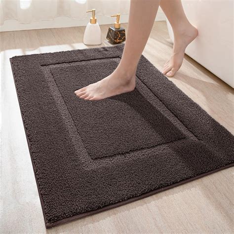 Dexi Bathroom Rug Mat Ultra Absorbent Soft Bath Rug