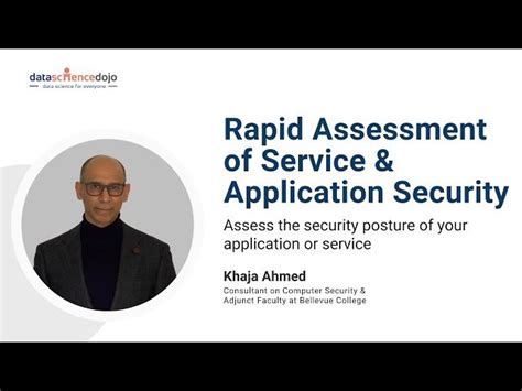 Free Video Rapid Assessment Of Service And Application Security