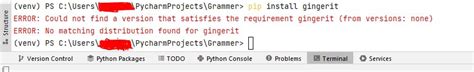 Python Unable To Pip Install Gingerit Stack Overflow