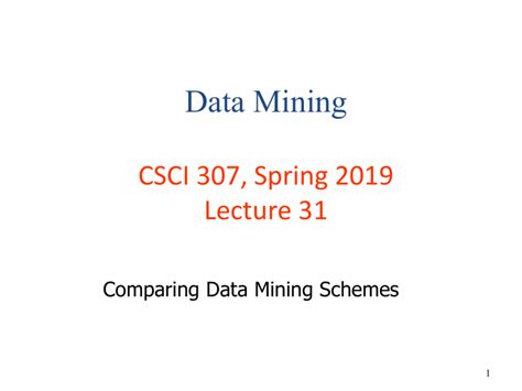 Data Mining Scheme Comparison T Tests Significance