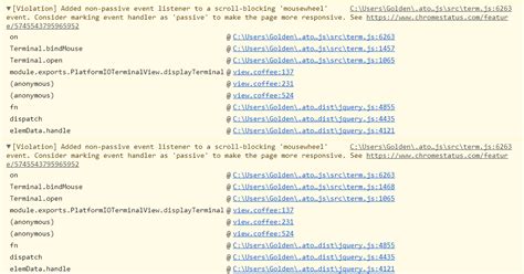 Blinking Cursor No Output Terminal Is Not Responding Issue Platformio Platformio Atom