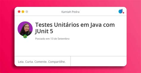 testes unitários em java com junit 5