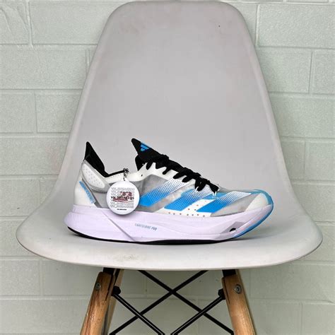 Jual Sepatu Adidas Adizero Adios Pro White Blue Black Shopee Indonesia