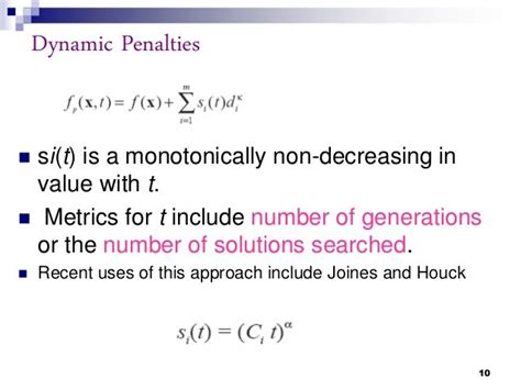 Penalty Function