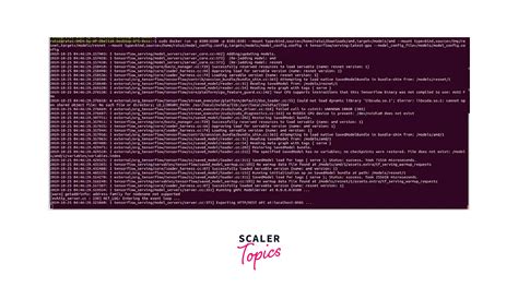 Serving Tensorflow Models With Tf Serving Scaler Topics