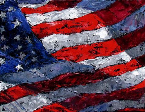Flag Paintings On Canvas