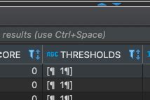 Paragraph Character Shows Up In DBeaver IDE That Is Not Present In Array Datatypes Issue