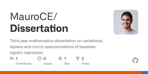 Github Mauroce Dissertation Third Year Mathematics Dissertation On Variational Laplace And