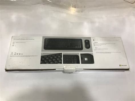Microsoft Wireless 850 Desktop Keyboard And Mouse Set Computers And Tech Parts And Accessories