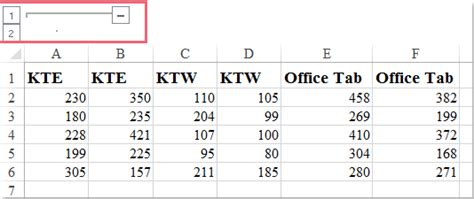 How To Group Adjacent Columns Or Rows Separately Or Independently In Excel