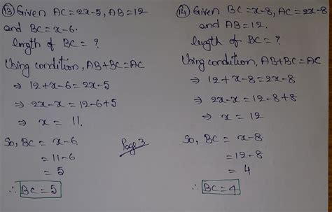 Solved Find Solution Points A B And C Are Collinear Point B Is