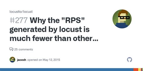 Why The Rps Generated By Locust Is Much Fewer Than Other Performance Testing Tools · Issue