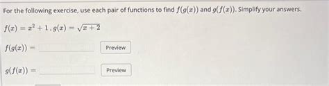 solved for the following exercise find the indicated
