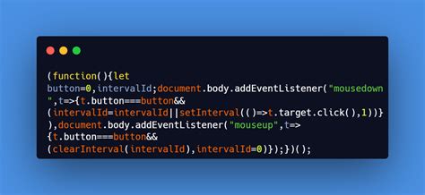 Javascript Auto Clicker