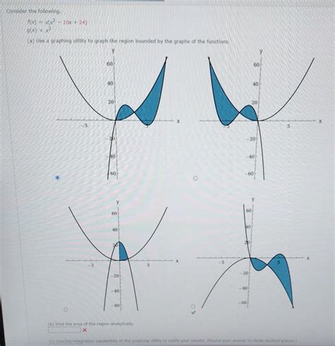 solved consider the following f x x x2−10x 24 g x x2 a