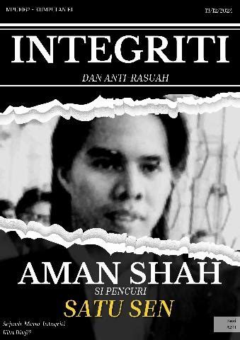 Aman Shah Si Pencuri Satu Sen Flipbook Mpu1062