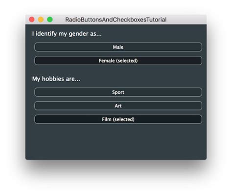 Tutorialradiobuttonscheckboxes Juce