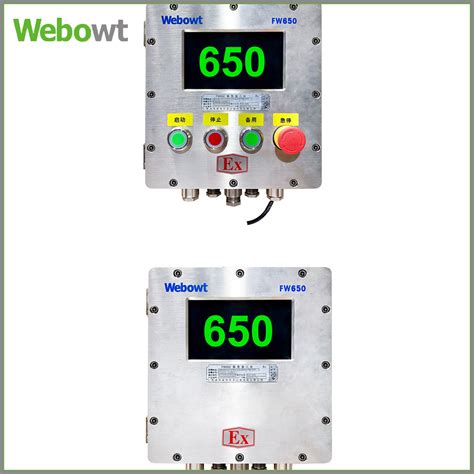 Explosion Proof Weighing Indicator Touch Screen Explosion Proof Control
