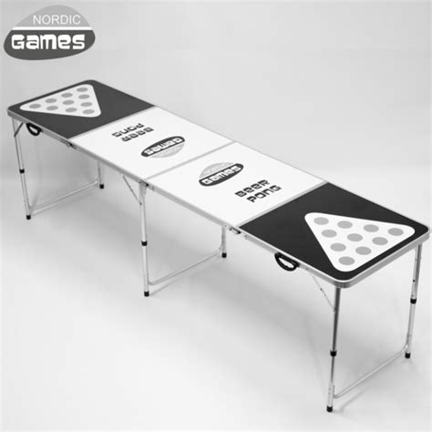 Beer Pong Bord Inkl 24 Krus And 24 Bolde Sjovt Fest Spil Nordic Games