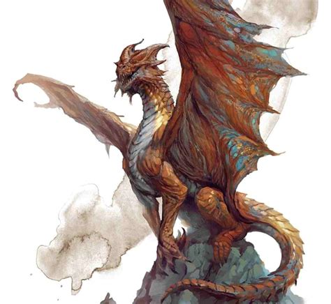Brass Dragon Ancient 5e Stats Angry Golem Games