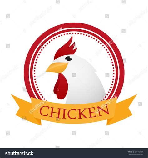 Chicken Symbol Stock Illustration 225492517 Shutterstock