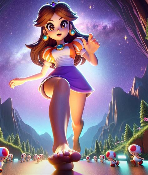 Giantess Princess Daisy By Gaugedphoton On Deviantart