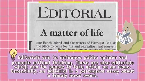 5 A Editorial Examples And The Secret To Writing Your Own Now