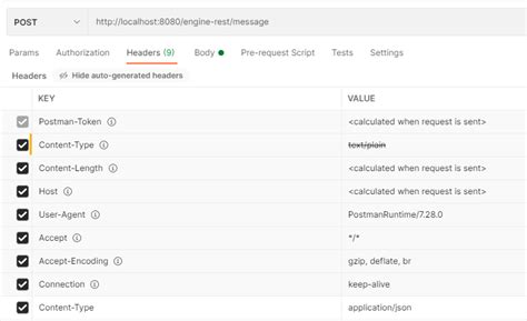 Sending A Message Through Rest Api Creates An Additional Null Variable