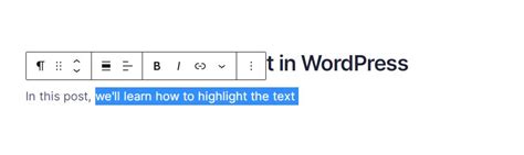 How To Highlight Text In WordPress 3 Simple Ways OptinAble