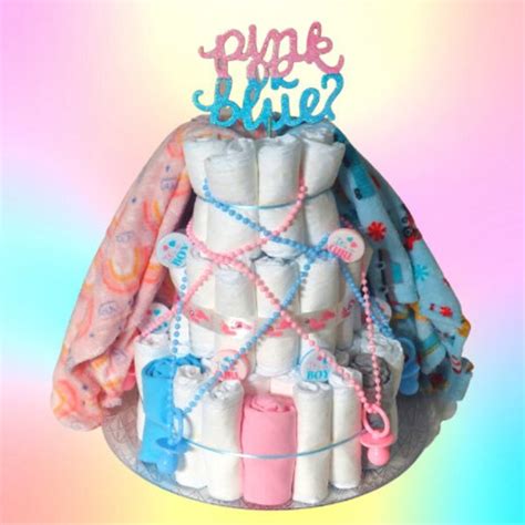 Diaper Cake Gender Neutral Etsy