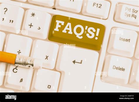 Word Writing Text Faq S Business Photo Showcasing List Of Questions And Answers Relating To