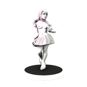 Nude Pose Made With Hero Forge