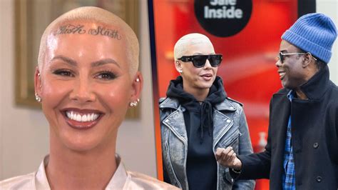 Amber Rose Responds To Chris Rock Dating Rumors Reveals The A List Actress Shes Friends With