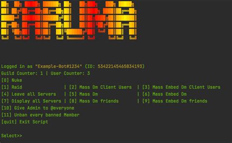 Discord Nuke Bot · Github Topics · Github