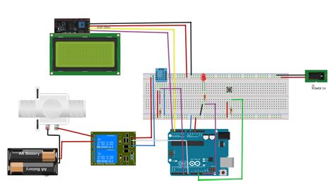 If I Add LCD Screen I C X To My Arduino When I Turn On Water Pump