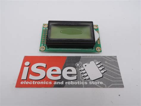 Character Lcd 8x2 2x8 0802 Green Color Warna Hijau Backlight Karakter Lazada Indonesia
