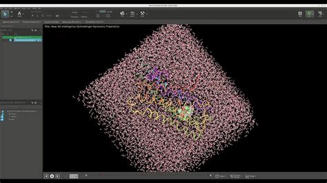 Schrodinger Post Dynamic Simulation Tutorial Live Trajectory Protein