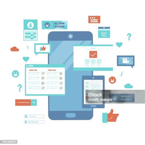 온라인 충전 양식 및 확인 표시가 있는 전화 화면 온라인 설문조사 테스트 설문지 투표 체크리스트 시험 피드백 서비스 고객 지원