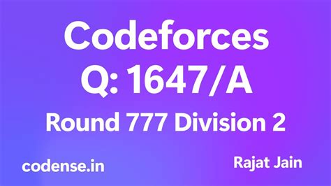 codeforces round 777 division 2 a madoka and math dad solution