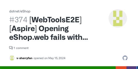 WebToolsE E Aspire Opening EShop Web Fails With Error Unable To Find Package Aspire Azure