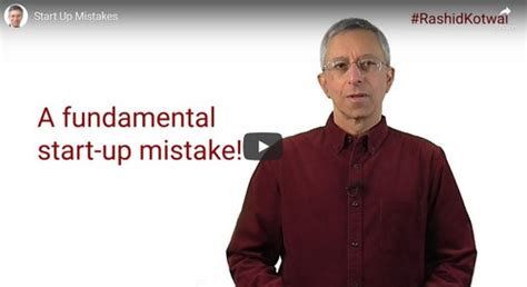 A Fundamental Start Up Mistake Revealed Resources