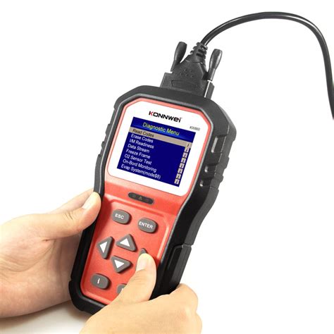KW860 New Model 2020 Year - Unique OBD2 Scanner KONNWEI Code Reader OBD II Auto Diagnostic Code ...