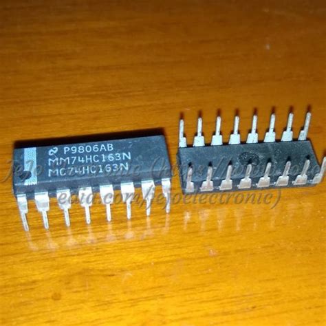 Jual Ns 74hc163 Presetable Synchronous 4 Bit Binary Counter Jej00