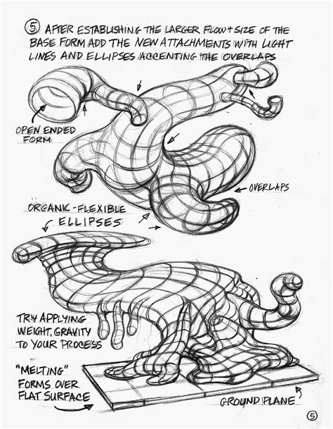 Organic Fluid Form Lines And Ellipses Part 2 Artofit