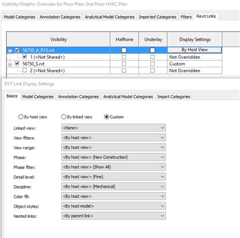 Overriding Shadingsurface Pattern Of Element In A Linked Model