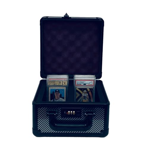 Slab Case 2 Row Carbon Fiber More Collectibles Shop